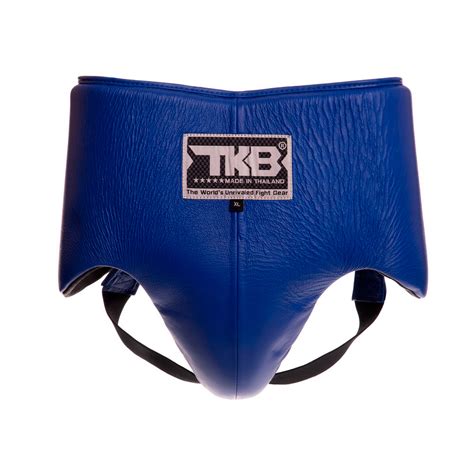 Tkb Top King Groin Abdominal Protector Genuine Leather Muay Thai Steel Cup