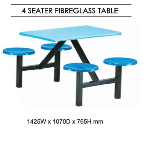 Fibreglass Canteen Table K3 144