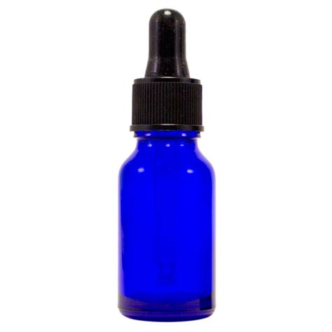 2oz Cobalt Blue Glass Bottle Glass Dropper