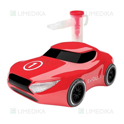 Evolu Super Car Vaikiškas Inhaliatorius Limedika