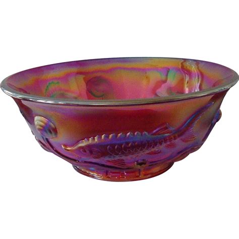 Vintage Fenton Art Glass Bowl From Collectors Pride On Ruby Lane