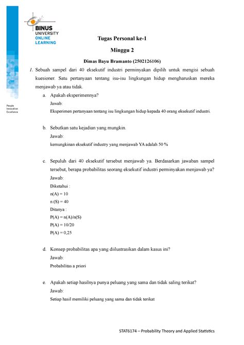 2122 STAT6174037 LSDA TP1 W2 S3 R0 2502126106 Dimas BAYU Bramanto