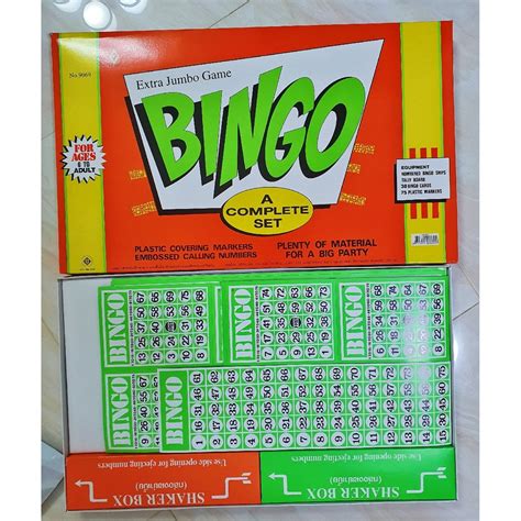 เกมส์บิงโก Bingo Game สินค้าขายดี เกมส์ที่เล่นได้ทั้งครอบครัว