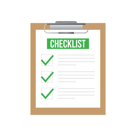 Portapapeles Con Icono De Lista De Verificaci N Para Hacer El S Mbolo De La Lista Ilustraci N