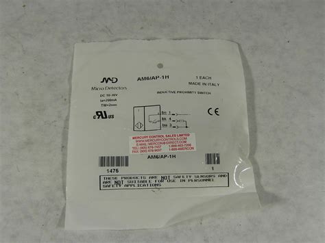 Micro Detectors Inductive Proximity Sensor Flowautomech