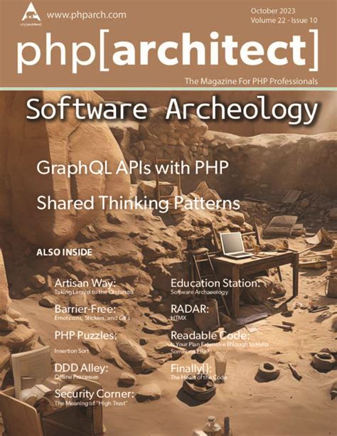 Php Architect The Site For Php Professionals Magazine Training