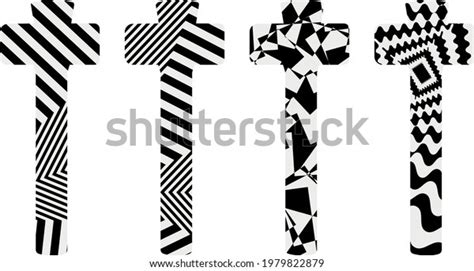 Construction Hammer Pattern Op Art Style Stock Vector Royalty Free