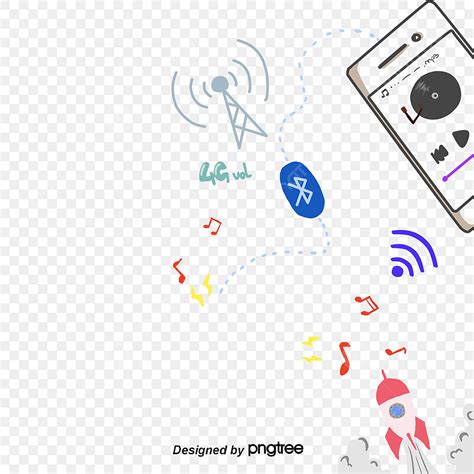Vector Hand Painted Wifi Signal Wifi Vector Vector Hand Painted Png And Vector With