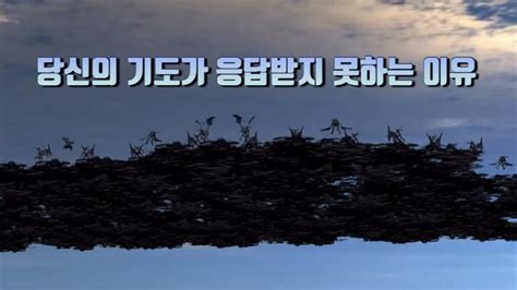 영적애니 당신의 기도가 응답받지 못하는 이유 Youtube