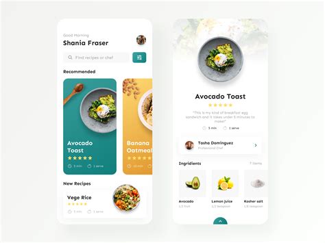 Food Recipe — Mobile App Artofit
