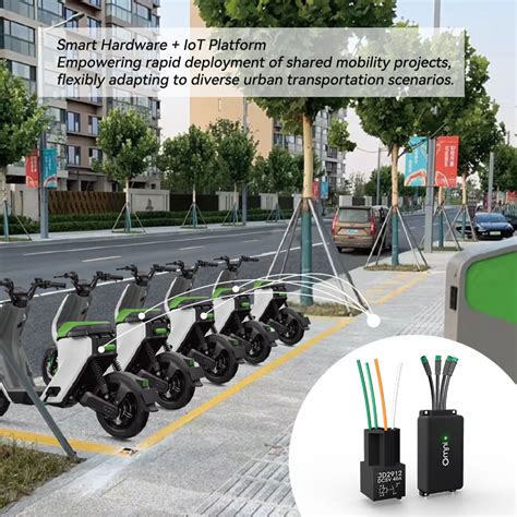 Iot Device With Relay Auto Unlock And Lock Real Time Tracking For E Mopeds Fleet Management Iot