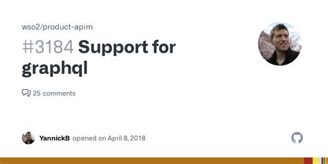 Support For Graphql · Issue 3184 · Wso2product Apim · Github