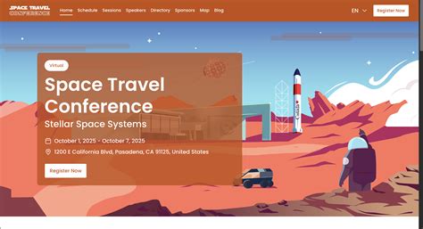 What Are The Default Event Website Pages And Sections Pheedloop Knowledge Base