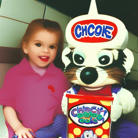 Chuck E Cheese 3rd Birthday Photo 1993 · Creative Fabrica