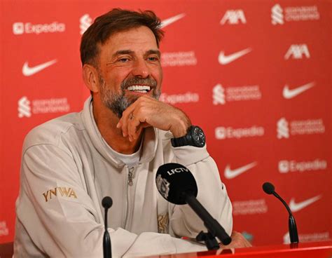 In Photos Jürgen Klopps Final Liverpool Pre Match Press Conference
