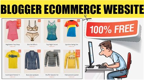 How To Create A Professional Ecommerce Website In Blogger Ecommerce Blogger Template