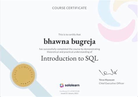 Bhawna Bugreja On Linkedin Sql Businessanalysis Learningandgrowing