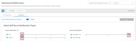 Adjust The Notification Threshold