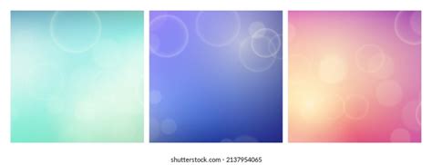 Abstract Background Blur Bokeh Light Effect Stock Vector Royalty Free
