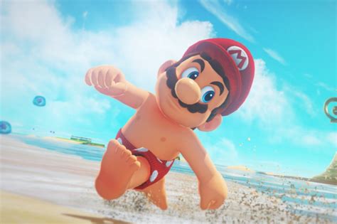 Shirtless Mario Is Another Example Of Nintendo Trying To Prove Hes Human Polygon