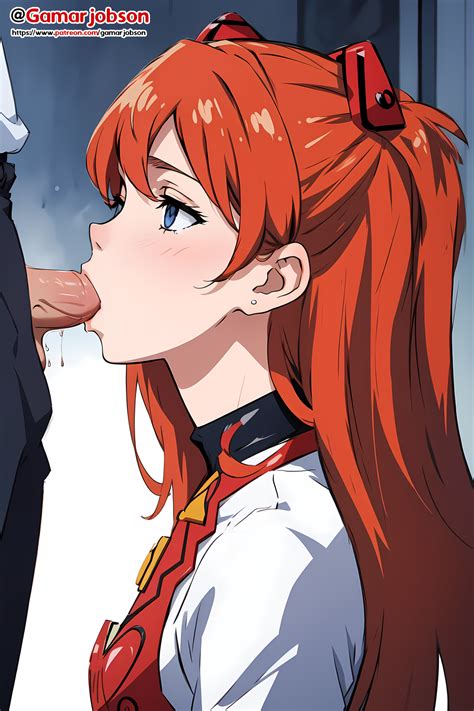 Rule 34 Ai Generated Asuka Langley Sohryu Blowjob Fellatio