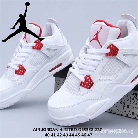Leather Boots Air Jordan 4 Retro Aj4 Generation Basketball Casual Shoes