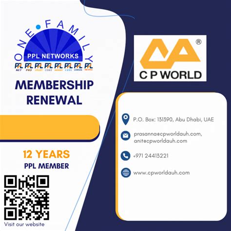 Ppl Networks On Linkedin Cp World Shipping Renewed Their Ppl Membership