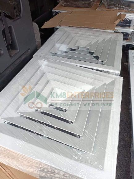 Air Ventilations Damper Louvers Grills Diffuser OBVD Plenum Box