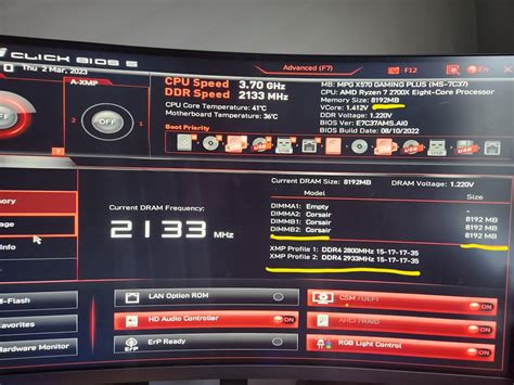 Dektop Msi Radeon Rx 580 Ryzen 7 2700x Msi Mpg X570 Msi Bios 5