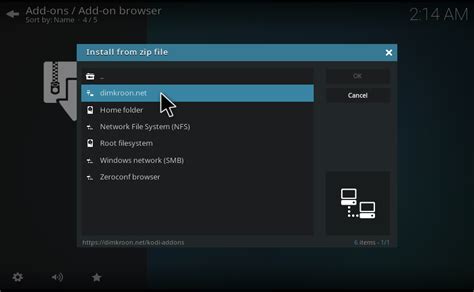 Install From Zip File