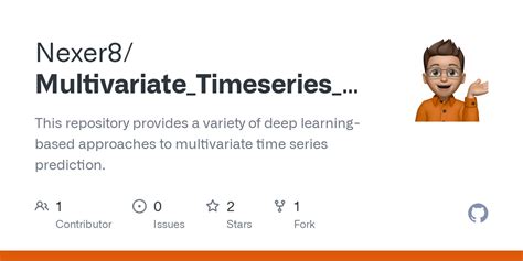 github nexer8 multivariate timeseries forecasting this repository