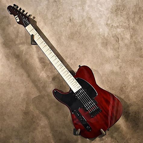 Esp Left Handed Ltd Te 200 2018 See Thru Black Cherry Lefty Reverb
