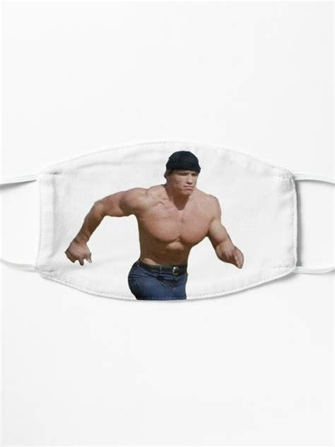 Arnold Schwarzenegger Running Meme Mask For Sale By Brentvergote