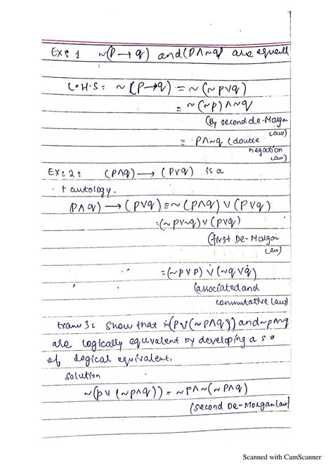 SOLUTION Discrete Structure Laws Studypool