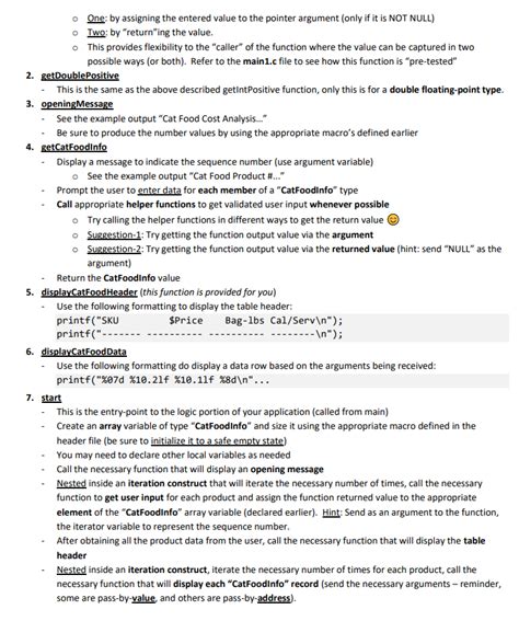 Solved 1 Carefully Review The Part 1 Output Example Next