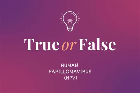 Facts About Hpv Healthywomen