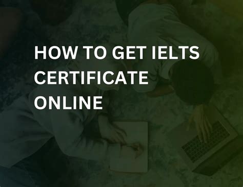 How To Get IELTS Certificate Online IELTS Guides