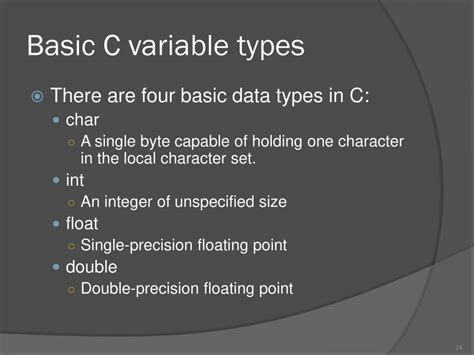 In To C Programming PowerPoint Slides LearnPick India