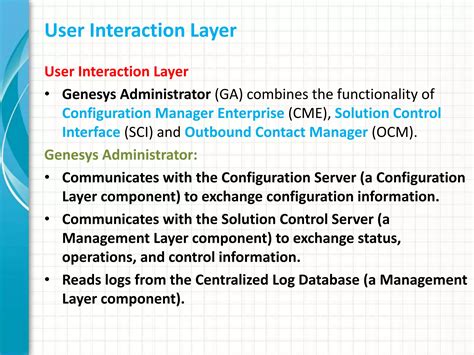 Genesys Framework Pptx Operating Systems Computer Software And