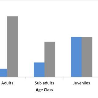 The Percentage Depiction Of Different Sex Classes Of Elephants In Download Scientific Diagram