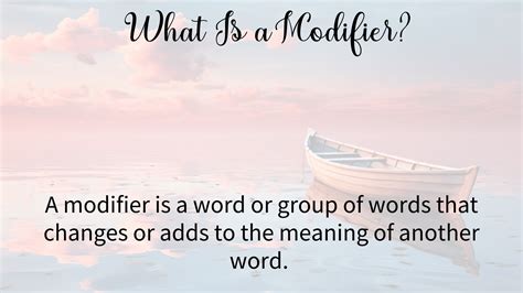 Understanding Subject Modifiers Tips And Tricks For Better Sentence