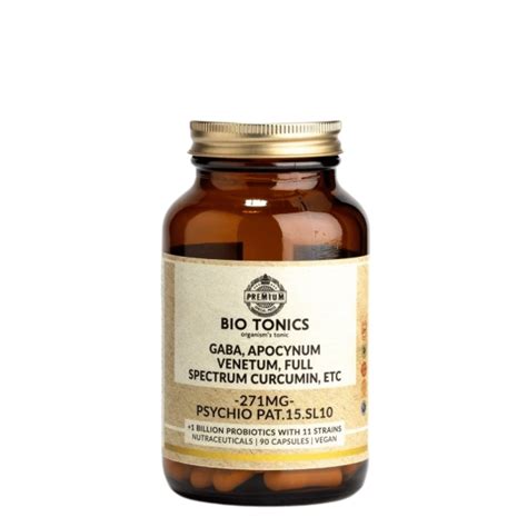 Biotonics Gaba Curcumin Plus Melatonine 271mg (90 caps) - Fitness Store
