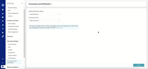 Campaign Attribution Settings User Guide