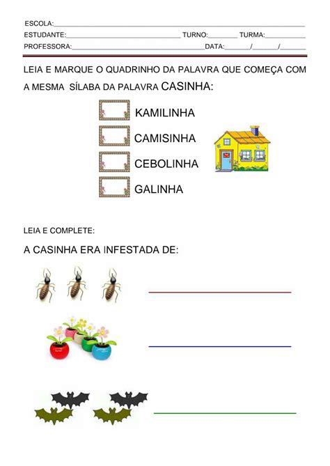 Sequência Didática Cantigas De Roda Educação Infantil BRAINCP