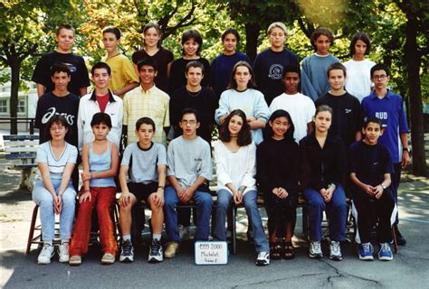 Photo De Classe 4 E 1999 2000 De 2000 Collège Michelet Copains Davant
