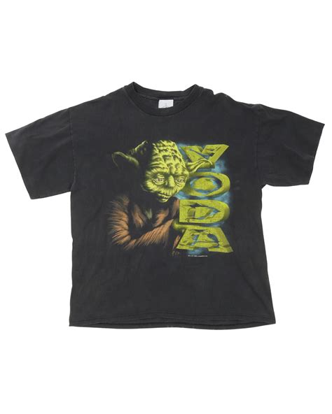 Vintage Star Wars Yoda T Shirt Justin Reed