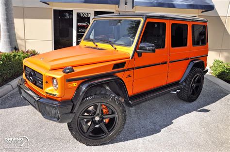 2016 Mercedes Benz G63 AMG AMG G 63 Studio Package Crazy Color Edition