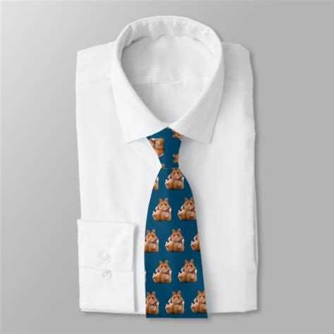 Hamster Neck Tie Zazzle