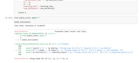 Dls Course Week Assignment Error While Executing Model Neural