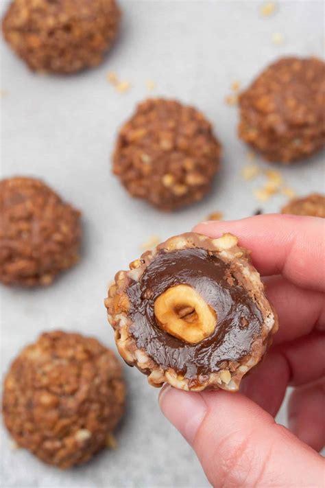 Homemade Ferrero Rocher Recipe Spatula Desserts